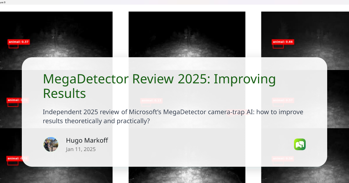 MegaDetector Review 2025: Improving Results