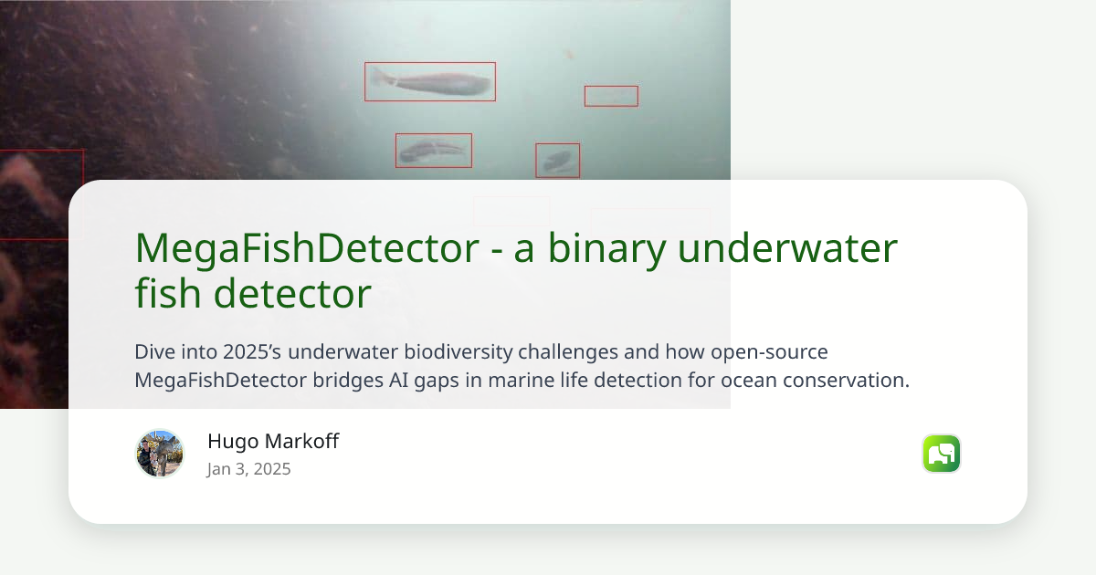 MegaFishDetector - a binary underwater fish detector